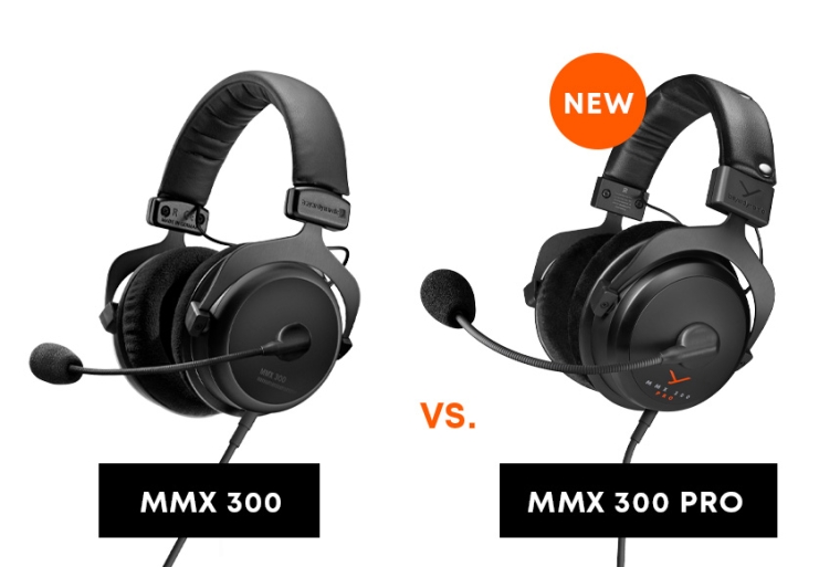 MMX 300 vs. MMX 300 PRO: Product comparison - beyerdynamic Blog