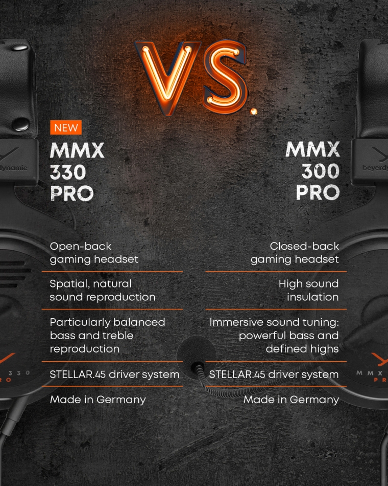 MMX 330 PRO or MMX 300 PRO - beyerdynamic Blog